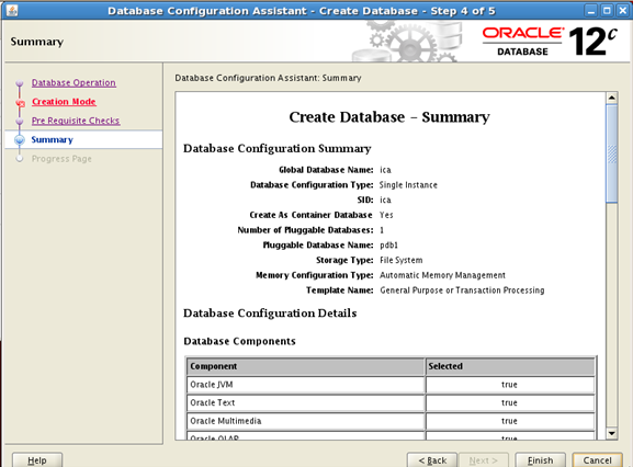 Creating Oracle 12c Container Database Example Page 5
